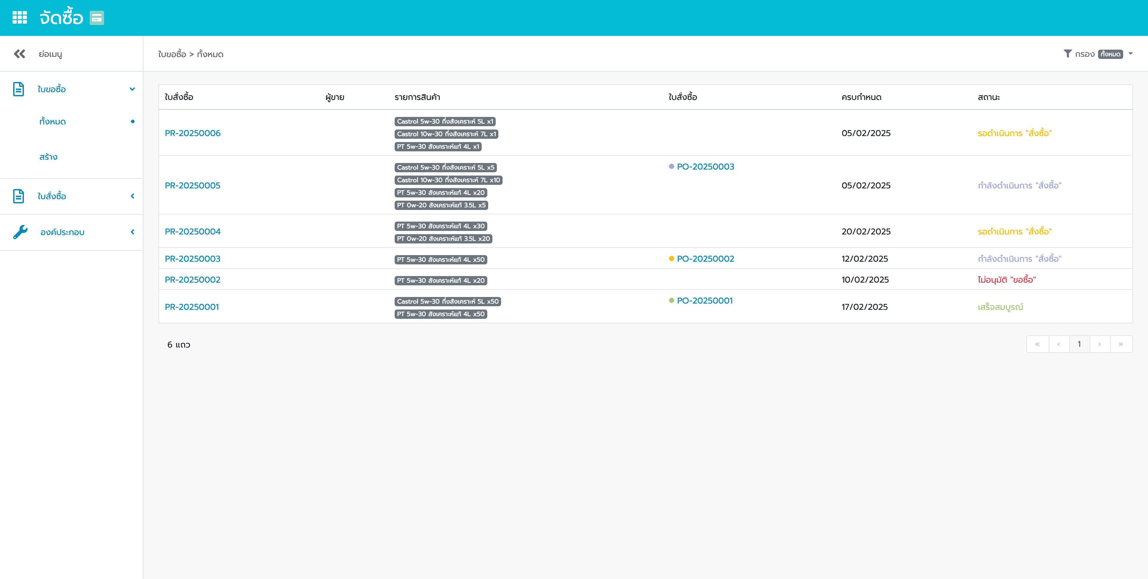 โปรแกรมเวอร์ชั่น 1.16.0 - TreeSoft.io
